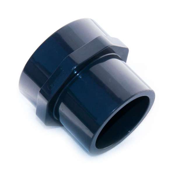 PVC Schraubmuffe 50 x 63 mm mit G 2" Gewinde | Teichpflege
