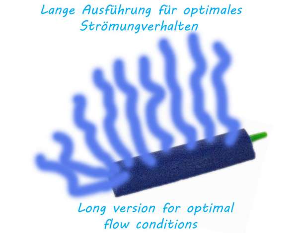 Sprudelstein extra lang für Teichbelüfter 4mm | Teichpflege Sprudelstein extra lang für Teichbelüfter 4mm | Teichpflege